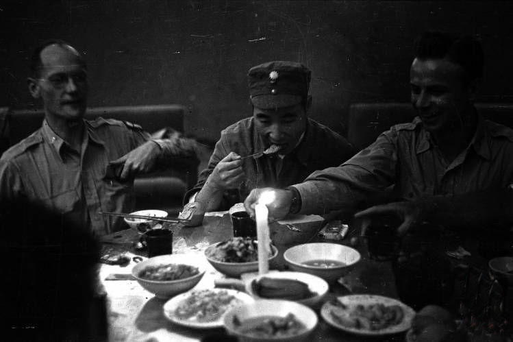 Lin Biao Eating at Yanan, 1944 – Everyday Life in Mao's China