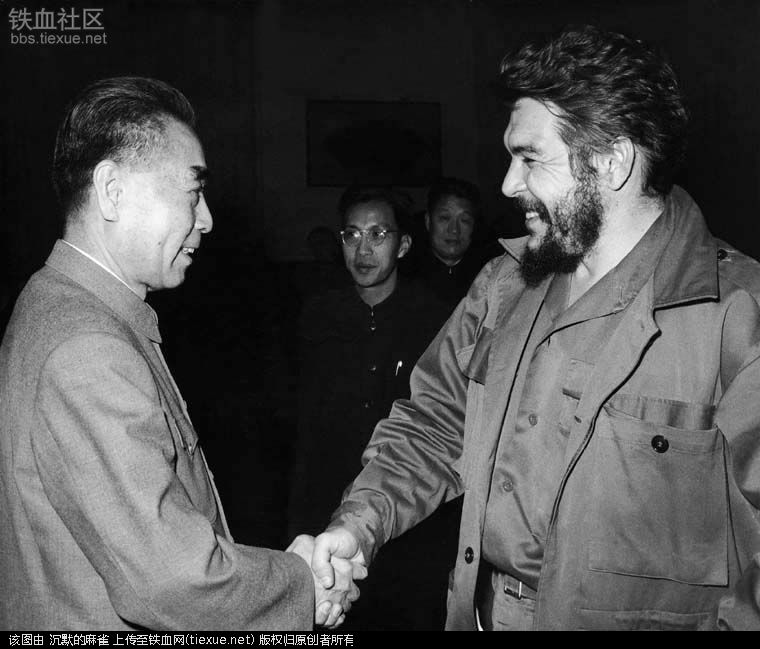 Zhou Enlai meets Che Guevara in 1965 – Everyday Life in Mao's China