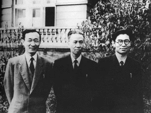 Wang Jiaxiang, Liu Shaoqi, and Gao Gang in Moscow in 1949 – Everyday ...